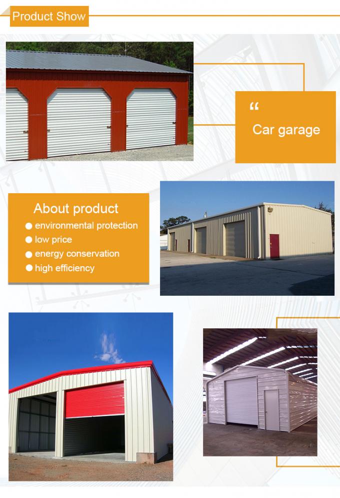 Mobile Modular Metal Carport with C.Z Shape Steel Channel Purlin ...