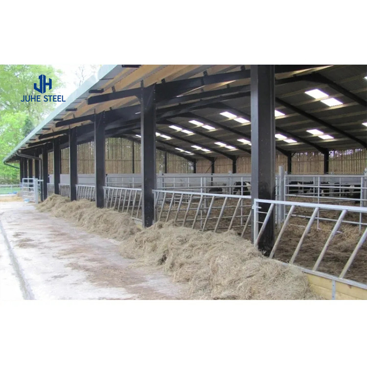 Heavy Prefabricated Steel Structure Farm Building for Sheep and Goat ...