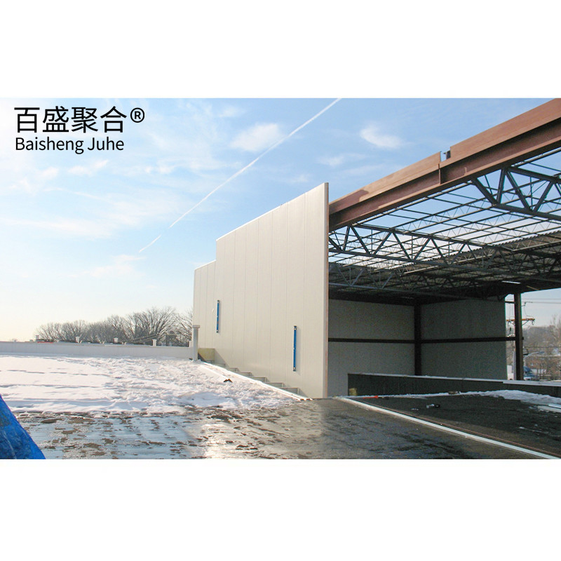 Logistic Warehouse Cold Storage Room with Long-Span Grid Structure and ...