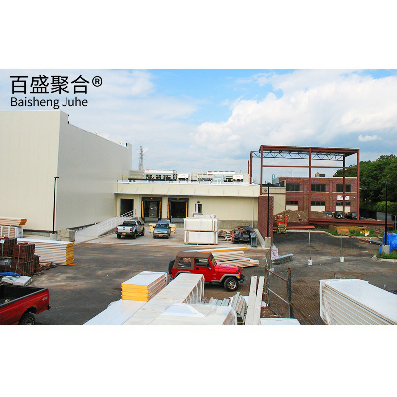 Logistic Warehouse Cold Storage Room with Long-Span Grid Structure and ...