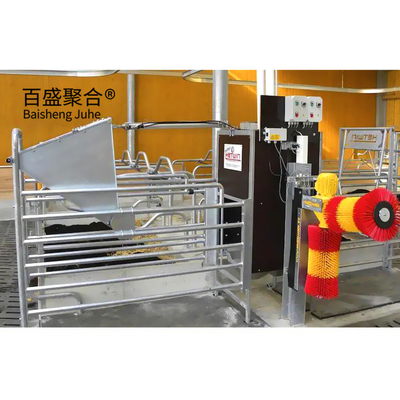 Modern Design Steel Structure Cow Cattle Dairy Milking Farm Shed ...