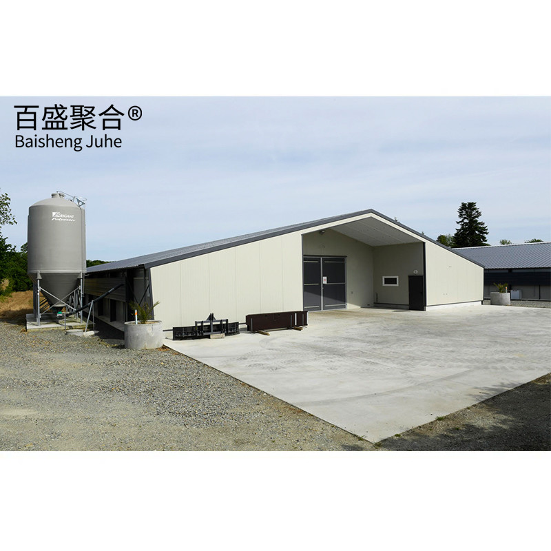 Steel Structure Piggery House Design for Pig Farming Tolerance ±1% MTS ...