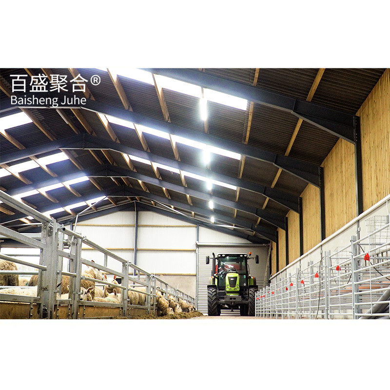 Steel Structure Piggery House Design for Pig Farming Tolerance ±1% MTS ...
