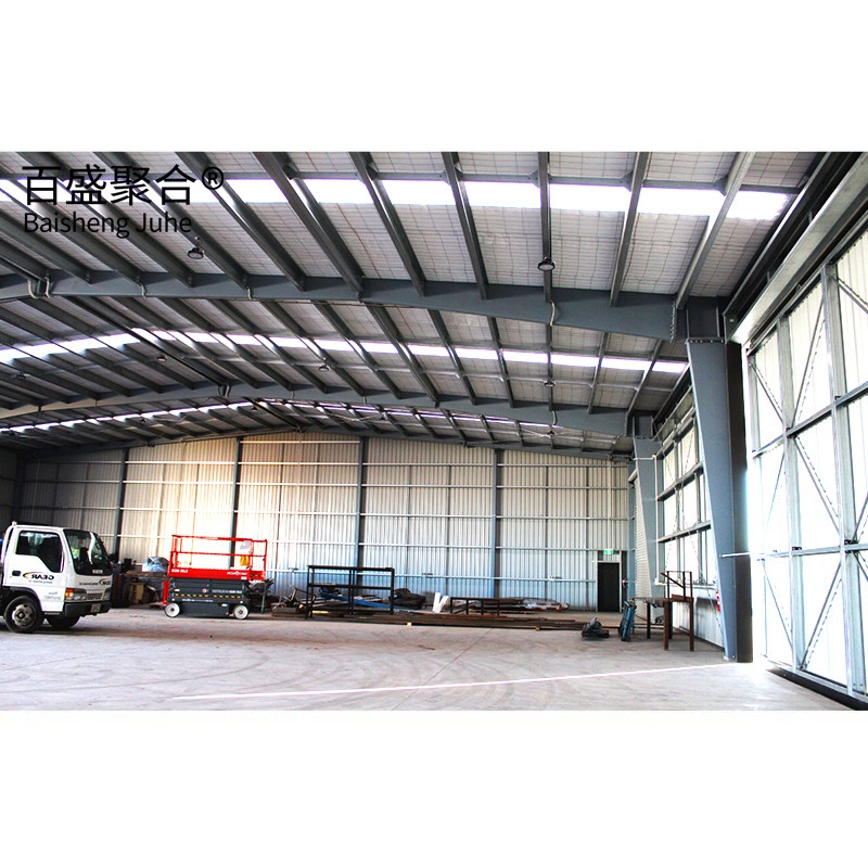 Large Span Light Steel Frame Structure for Prefab Demountable Steel ...