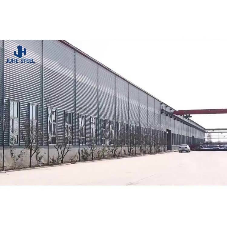 Galvanized Structural Steel Structure Building Workshop for Safe and ...