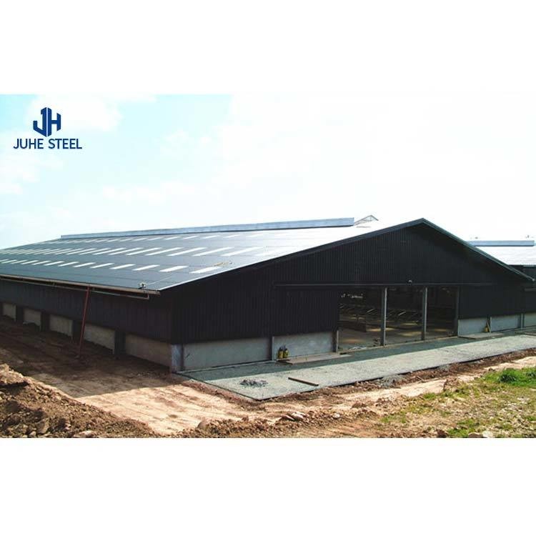 Q235B Heavy Structural Steel Prefabricated Metal Warehouse for Sheep ...