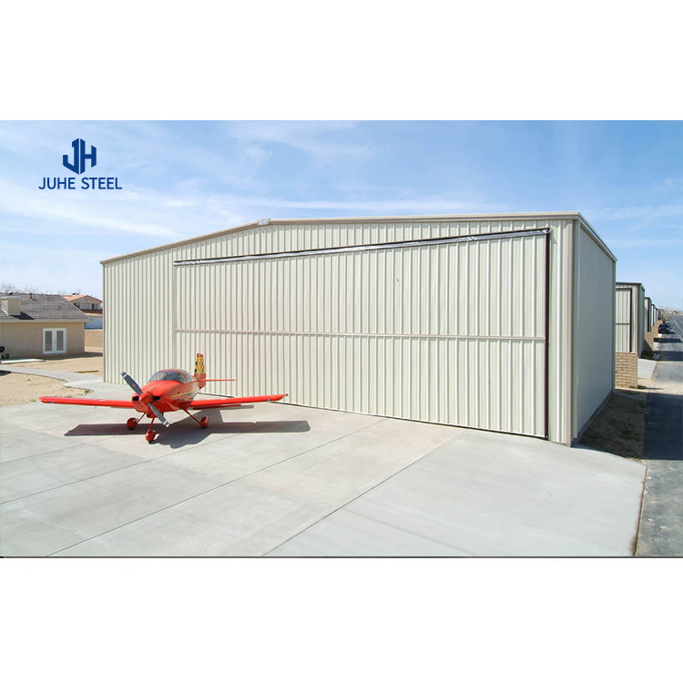 Prefabricated Steel Structure Airport Hangar with High Wind Load ...