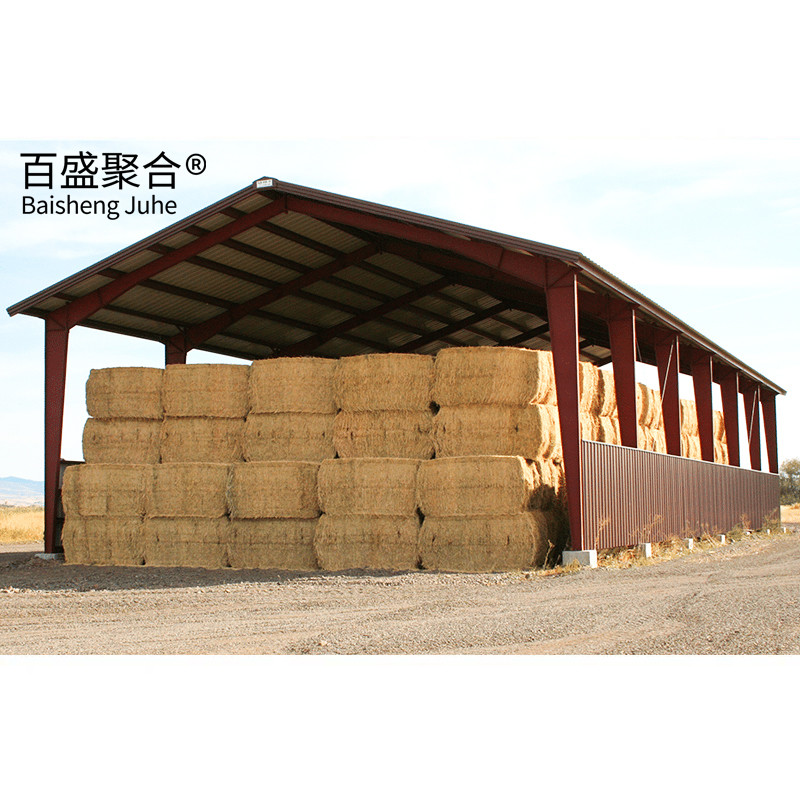 C.Z Shape Steel Channel Purlin Metal Farm Sheds Steel Hay Storage Buildings