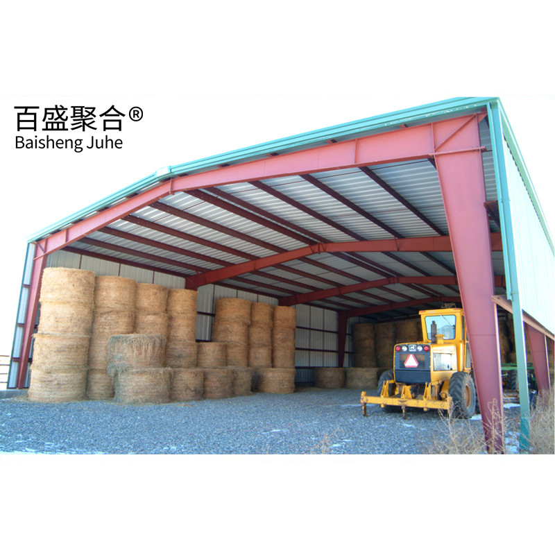 C.Z Shape Steel Channel Purlin Metal Farm Sheds Steel Hay Storage Buildings