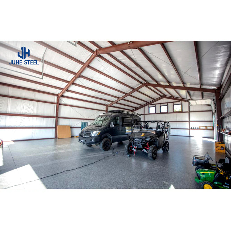 Aluminum Alloy Window Metal Roof Portable Garage Steel Structure ...