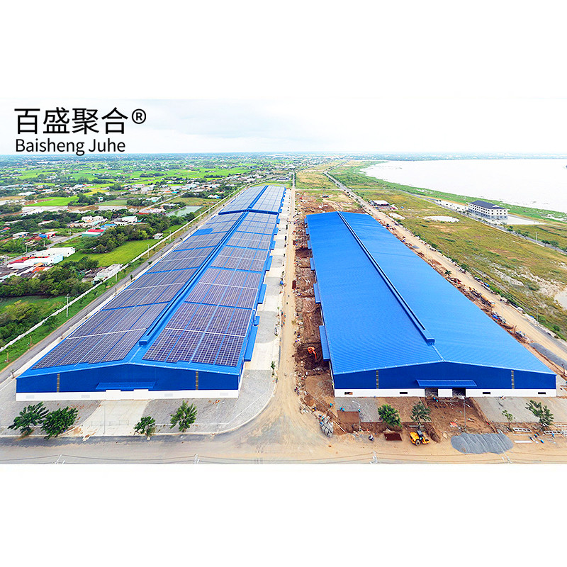 Insulation Sandwich Panel Metal Truss Storage Building for Modern ...