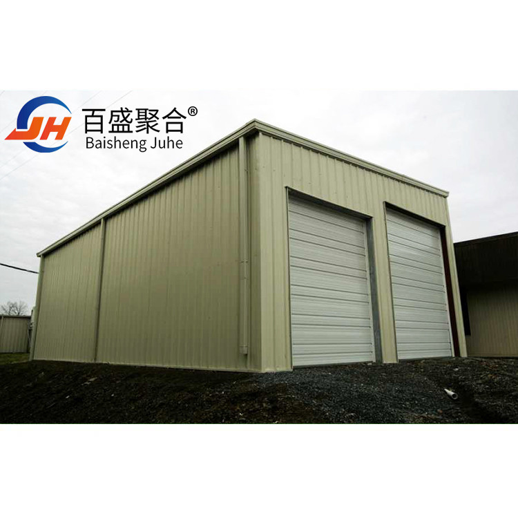 Prefab Large Span Warehouse with Metal Reinforced Structure and C.Z ...
