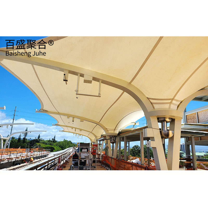 PTFE Sports Stadium Steel Structure Construction Light Frame Prefab ...