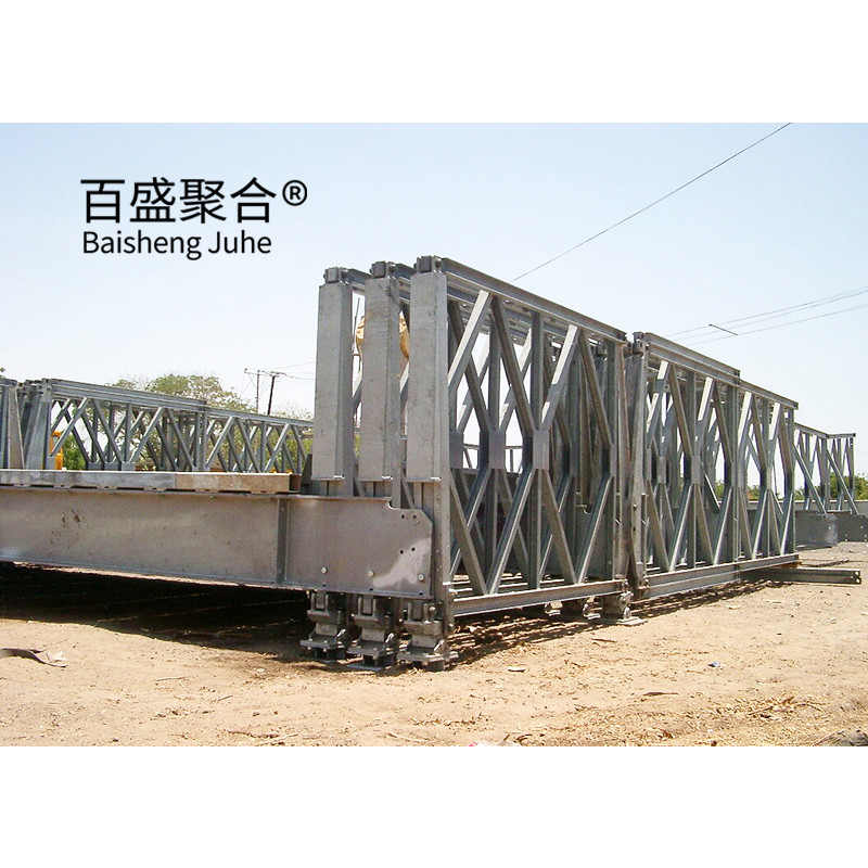 Load HS15-HS25 Steel Truss Frame Bridge Modular Prefab Portable ZB200 ...