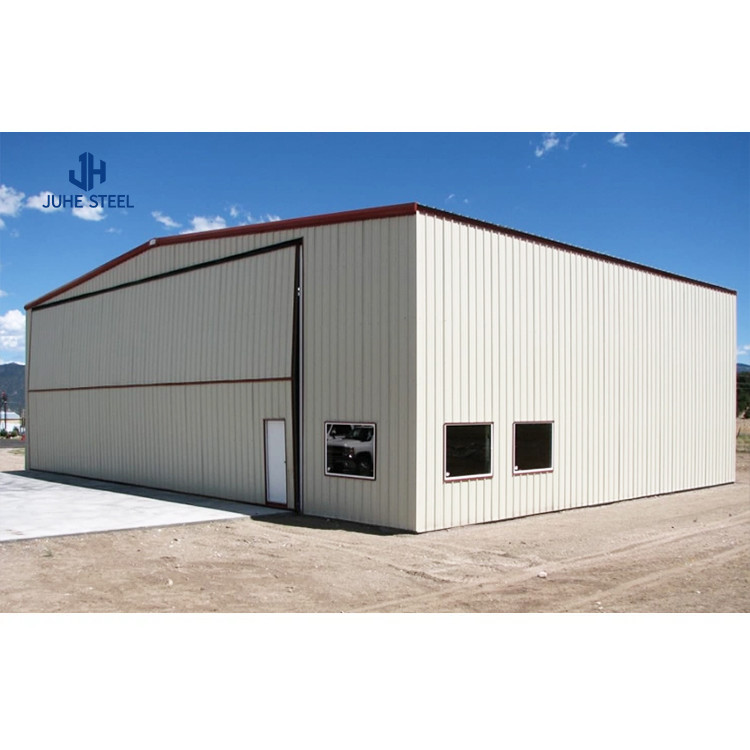 Steel Frame Commercial Building Metal Carports PVC Hangar For Heavy ...